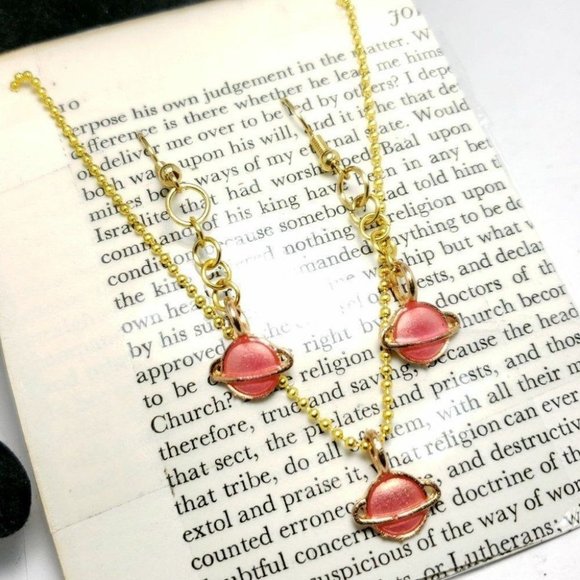 Handmade | Jewelry | Planet Jewelry Set | Poshmark